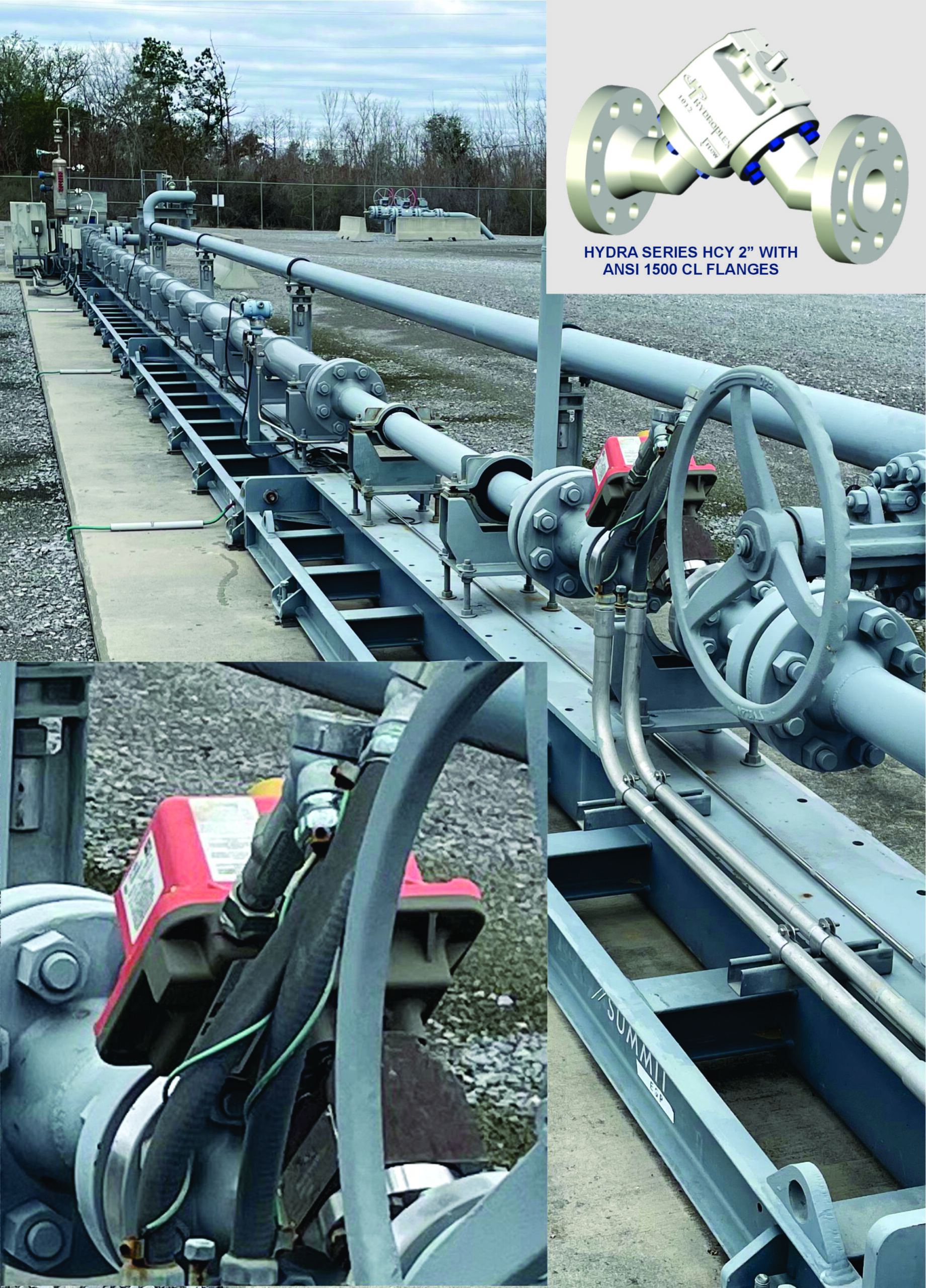 HCY Valve Shines in Pipeline Application - Hydroplex